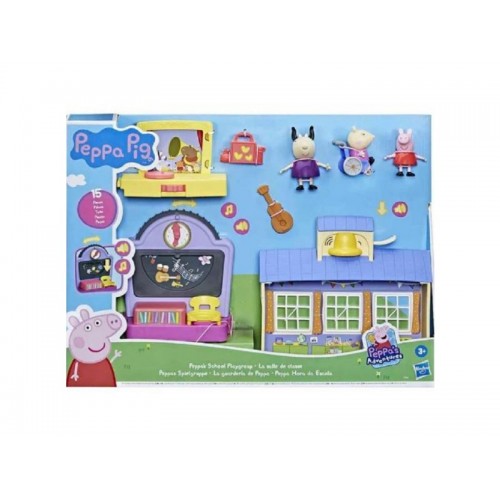 Peppa pig school group playset