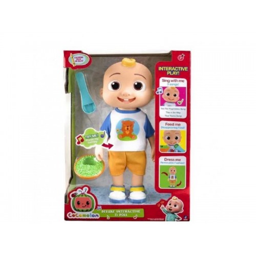 COCOMELON roto plis deluxe interactive jj doll