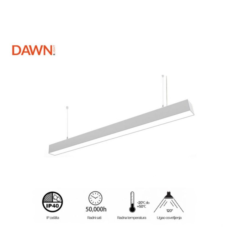 LED SVETILJKA LT-T-020-B 60W 4000K BELA 1,5 met