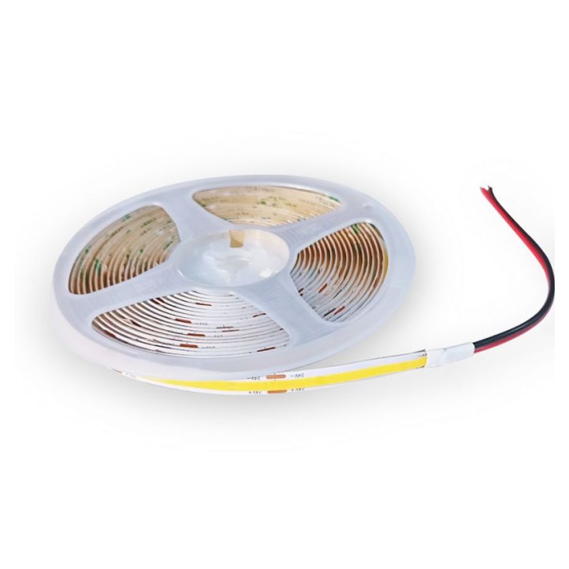 LED TRAKA COB-480-4000K 24V IP44 (5met, 12W/met,8mm)