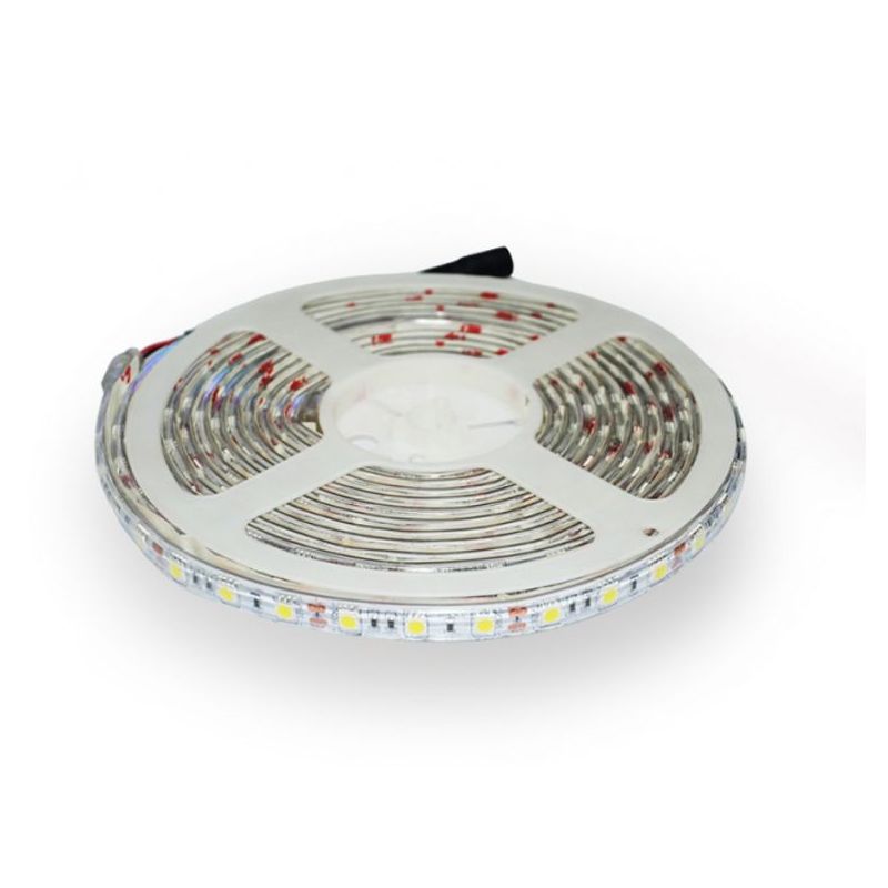 LED TRAKA KU-5050AD-60D-W 12V IP65 (5met,14,4W/met,10mm)