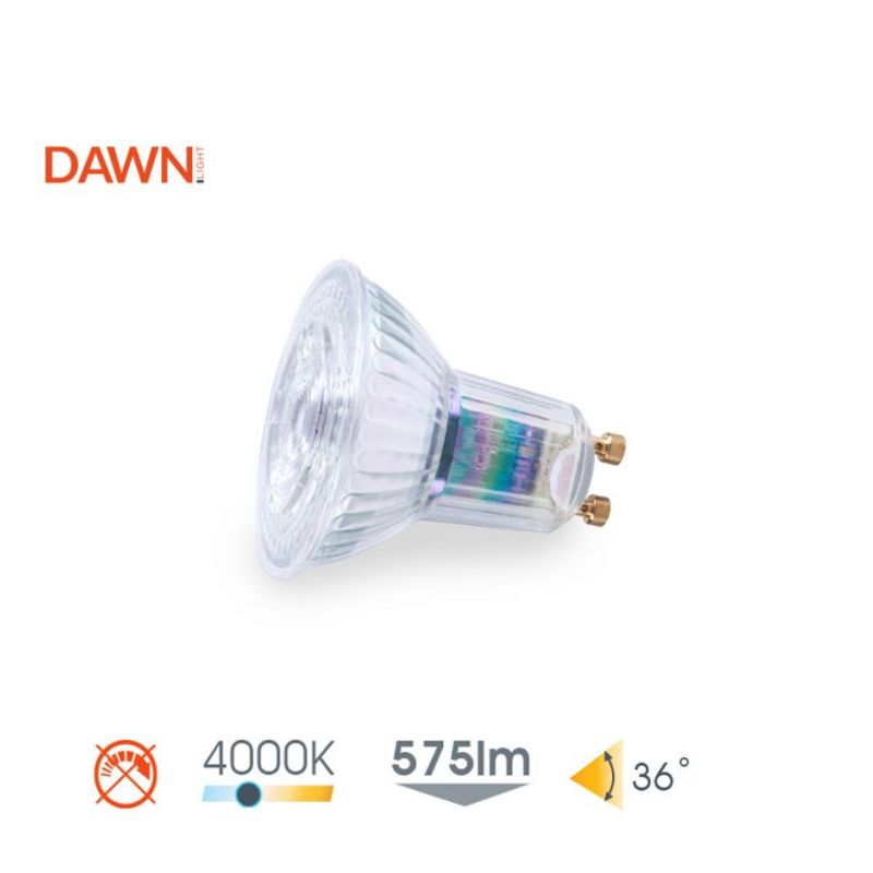 DAWN LED SIJALICA GU10 6.5W 4000K PAR16 80 575lm 36° IP20