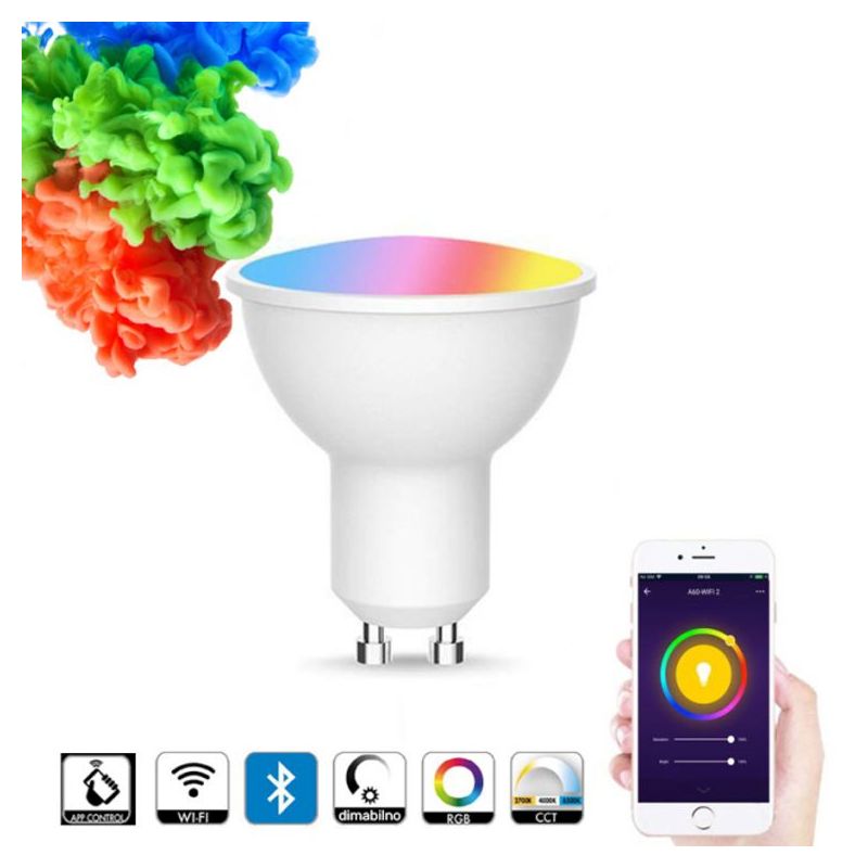 LED SIJALICA S11 GU10 5W RGB/CCT SMART WI-FI