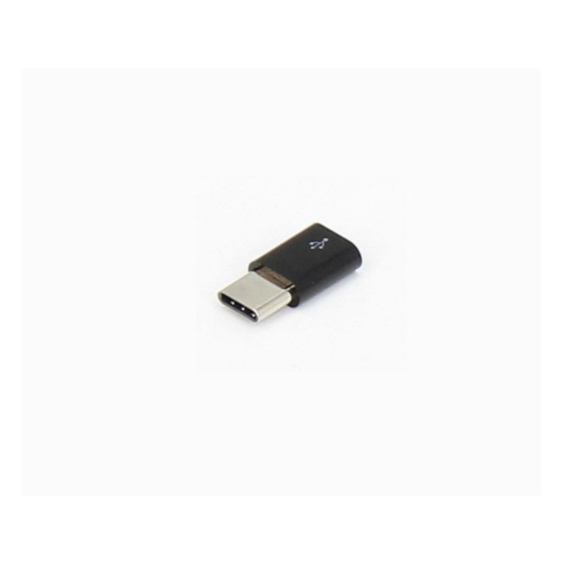 E-green Adapter USB 3.1 tip C (M) – Micro USB (F) crni