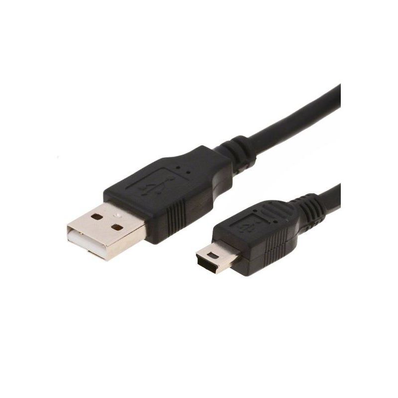 E-green Kabl 2.0 USB A – USB Mini-B M/M 1.8m crni