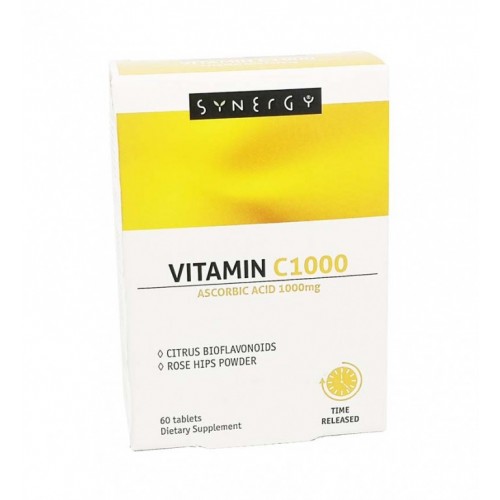 SYNERGY VITAMIN C 1000MG (askorbinska kiselina)