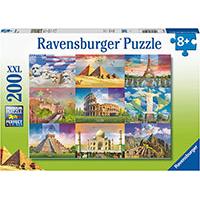 Ravensburger Puzzle 200 XXL delova Svetske znamenitosti 13290