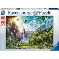 Ravensburger Puzzle slagalica 3000 delova Kraljevstvo zmajeva 16462