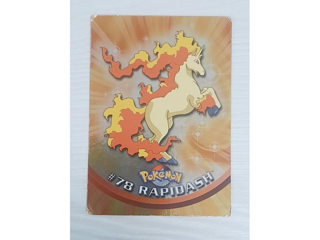 POKEMON Topps - Rapidash #78