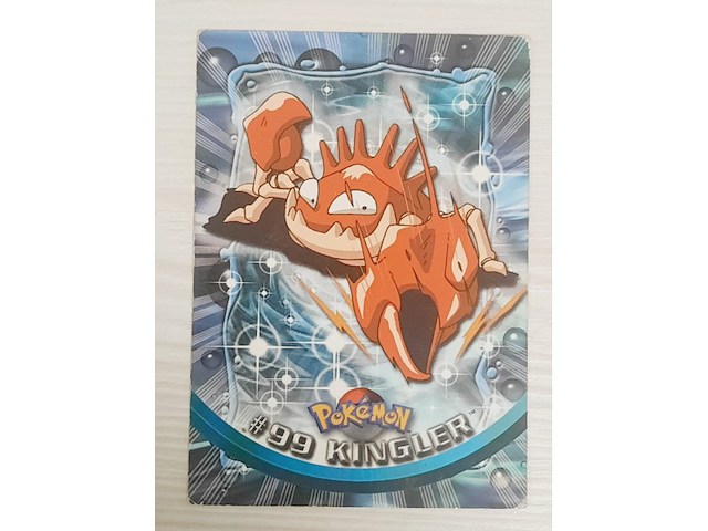 POKEMON #99 Kingler Topps