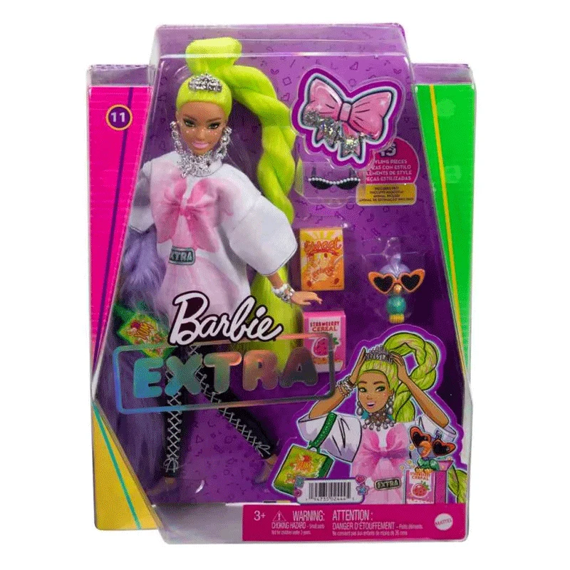 Barbie igračka za devojčice Extra Neon