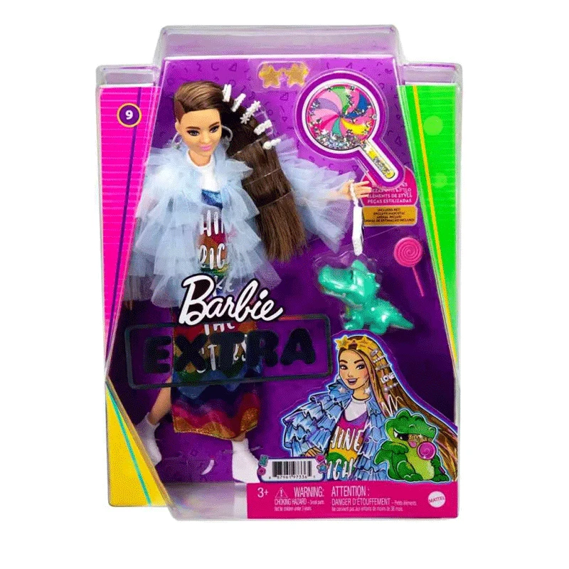 Barbie igračka za devojčice Extra Brineta