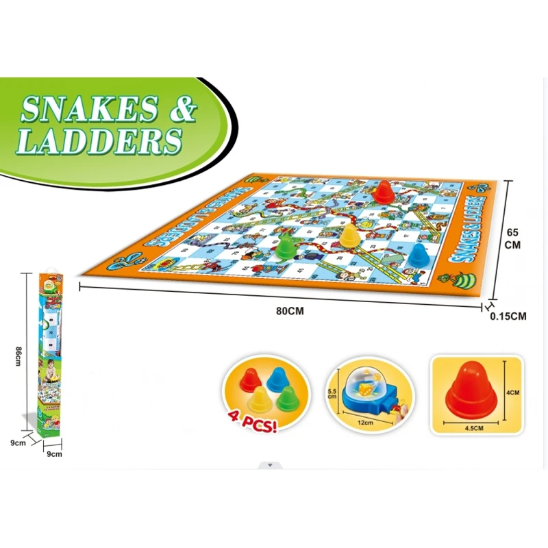 Snakes & Ladders društvena igra za decu Zmijice i Merdevine