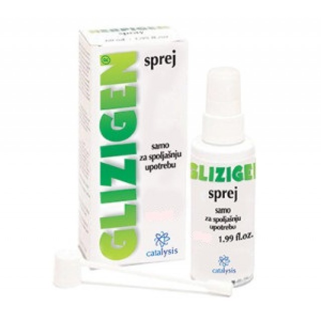 GLIZIGEN SPREJ 30ML
Opis
INFORMACIJE
NALOG
SERVIS
KORISNI LINKOVI