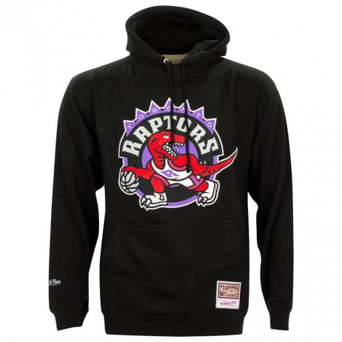 Toronto Raptors Mitchell and Ness Team Logo duks sa kapuljačom