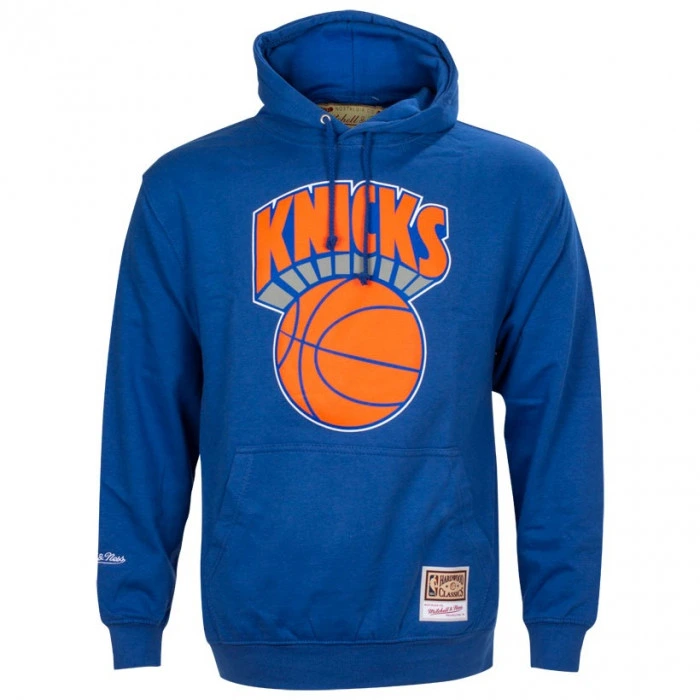 New York Knicks Mitchell and Ness Team Logo duks sa kapuljačom