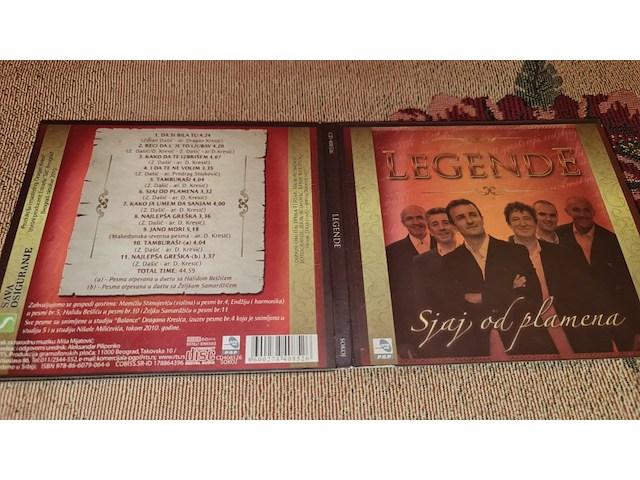 Legende ‎- Sjaj od plamena , ORIGINAL