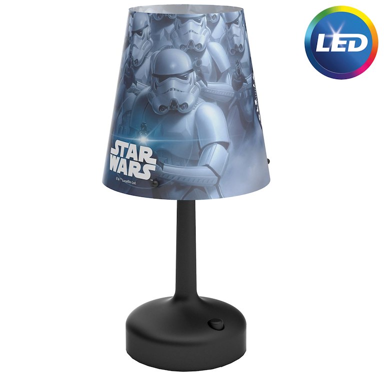 DR196 71796/30/16 Stona LED lampa Star wars - Stormtrooper