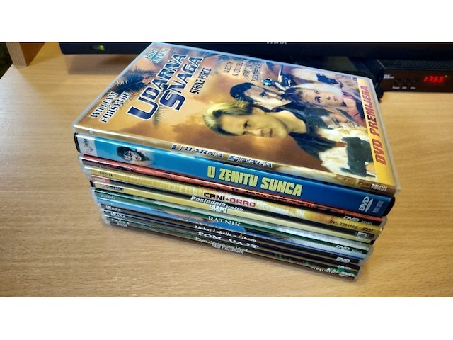 Akcija! 12 DVD Filmova za 700 din.