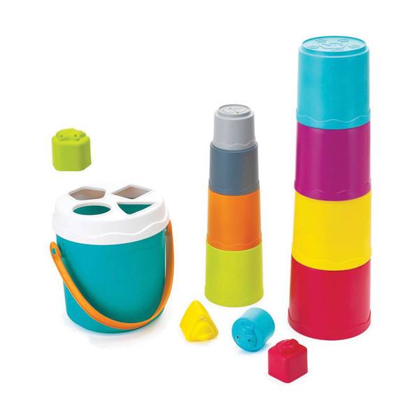 B Kids Igračka Shape Sorting Stack Nest