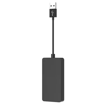 WIRED CARPLAY/ANDROID AUTO USB DONGLE (BULK SATISFACTORY) - BLACK