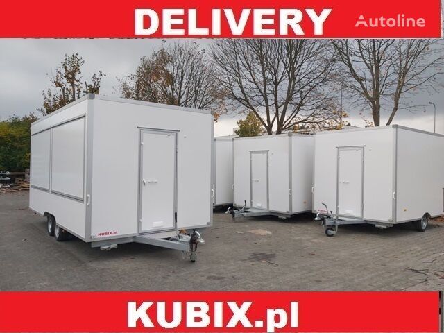 Nova Kubix Catering trailer 520x240x230 3000kg two-axle commercial trailer prikolica kiosk
