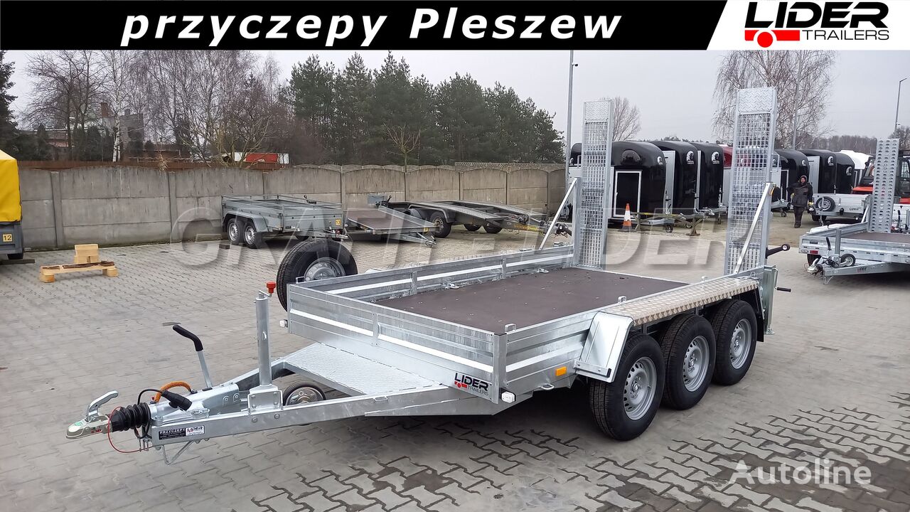 Nova Lider LT-027 przyczepa 350x190x23cm, do przewozu koparki, minikoparki, prikolica za građevinske strojeve