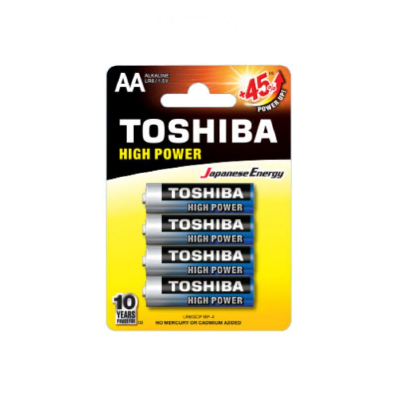 TOSHIBA HIGH POWER ALKALNA BATERIJA AA