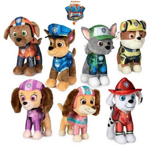 PAW PATROL MOVIE PLISANA FIGURA 19 CM