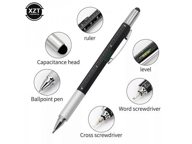 Multifunkcionalna olovka 7 u 1