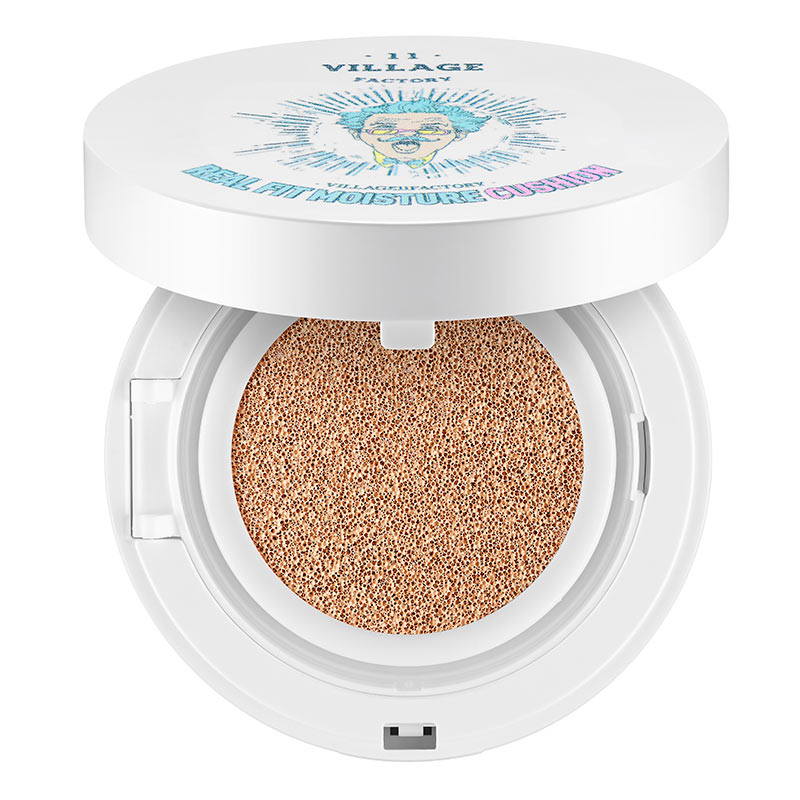 Real Fit Moisture Cushion - Puder za lice Medium Beige