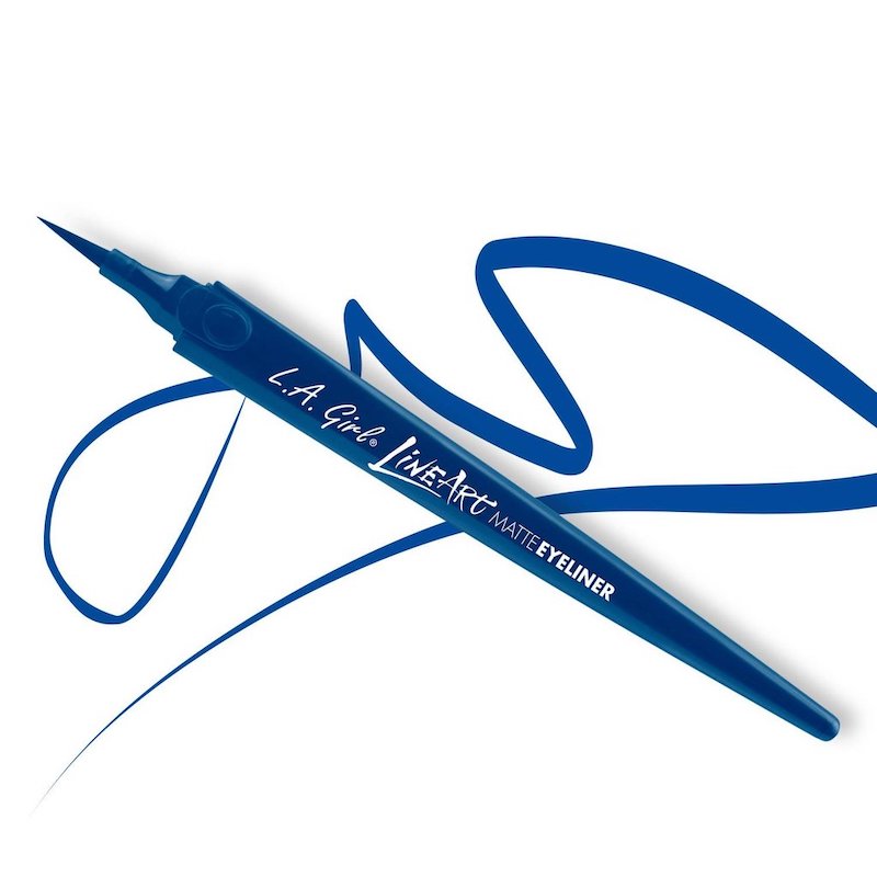 Mat ajlajner marker L.A. Girl Line Art Matte Eyeliner - Cobalt