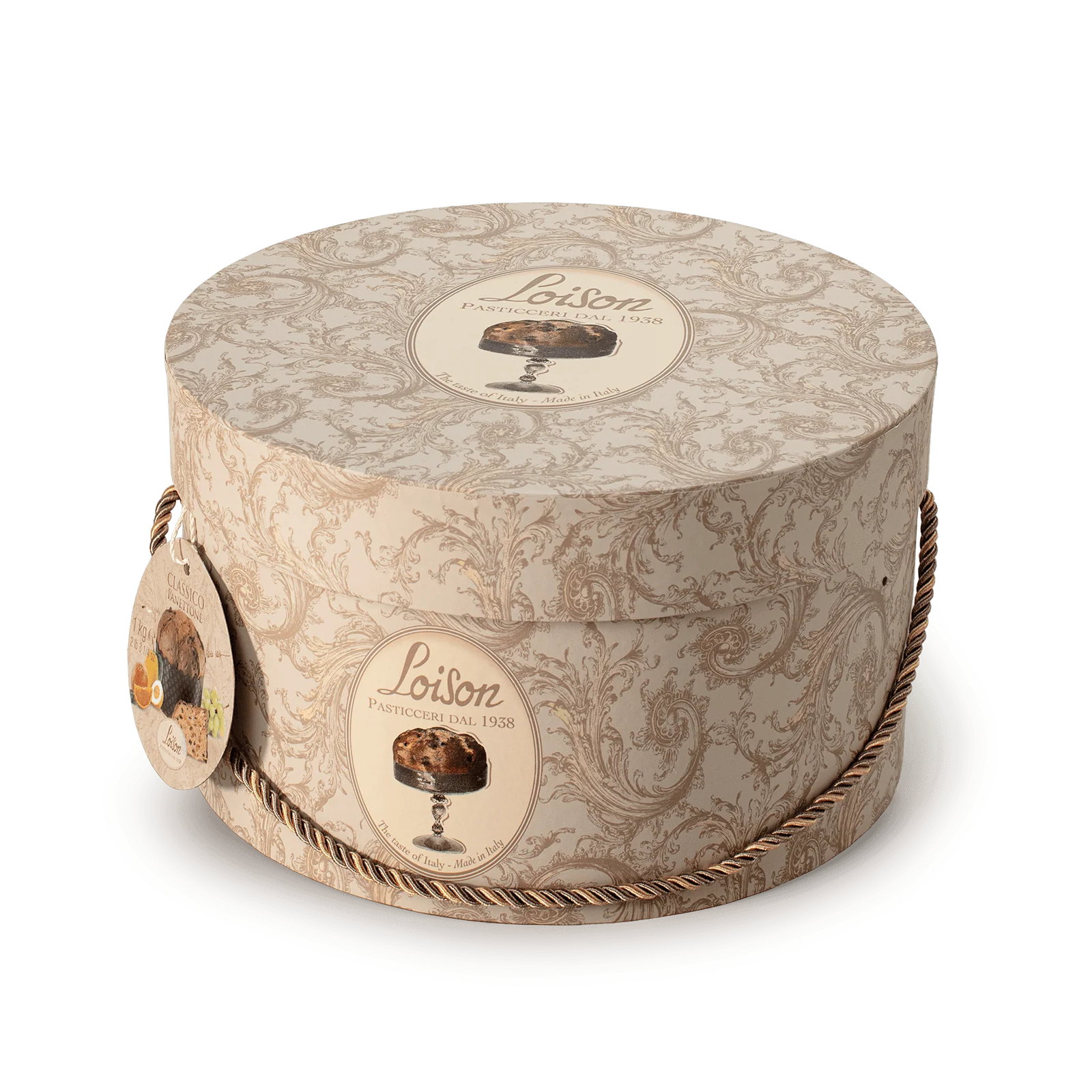 Panettone cappelliere classico a.d. 1476 loison 1 kg