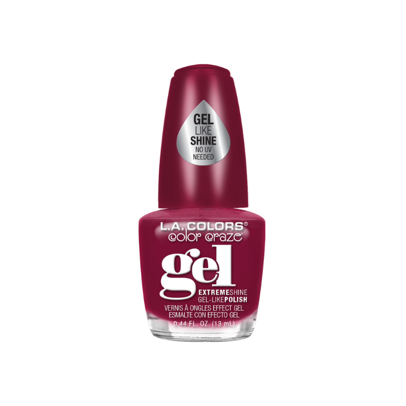 Gel lak za nokte L.A. COLORS Color Craze Extreme Shine Gel Polish - Vampy