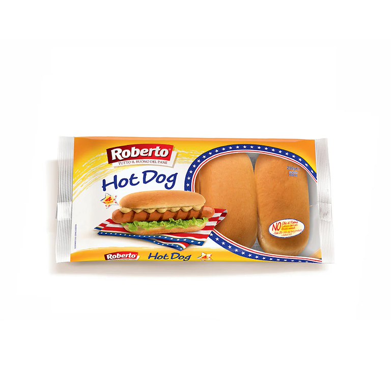 Zemičke Hot Dog Roberto 250 g