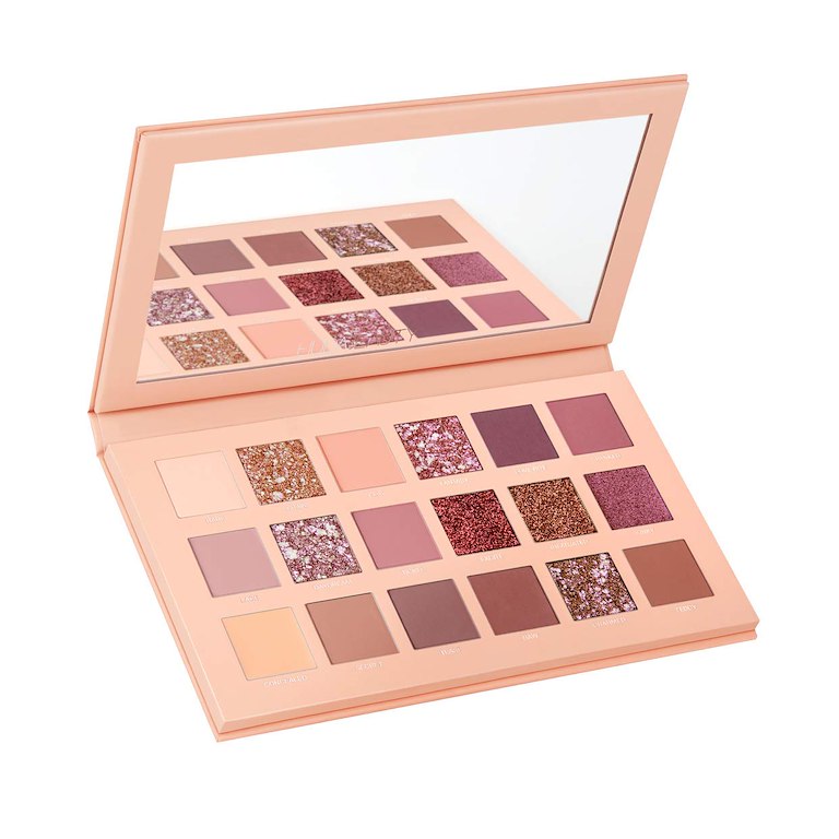 Huda nude Naughty - Paleta 18 senki za vrhunski izgled!