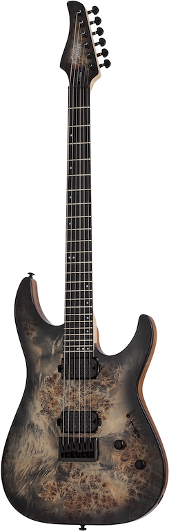 Schecter C-6 PRO | Charcoal Burst #3631