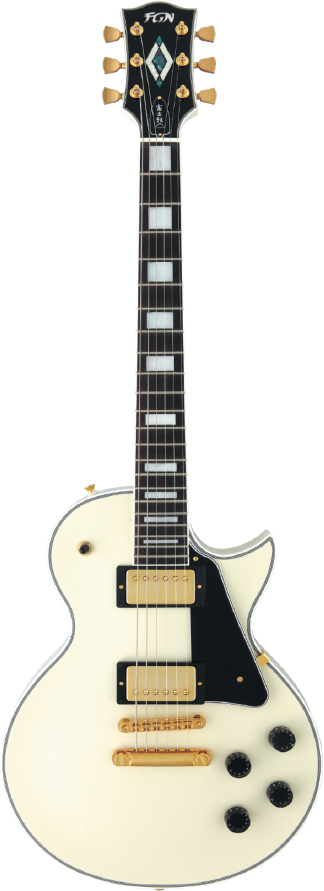 FGN Fujigen NLC10GMP Antique White Električna Gitara