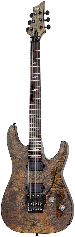 Schecter Omen Elite-6 FR Charcoal