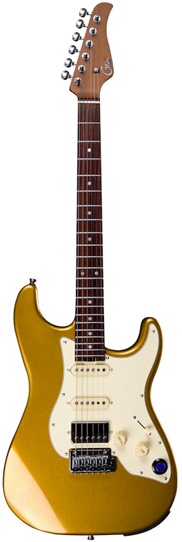 Mooer GTRS Guitars Standard 800 Intelligent Guitar (S800) - Gold