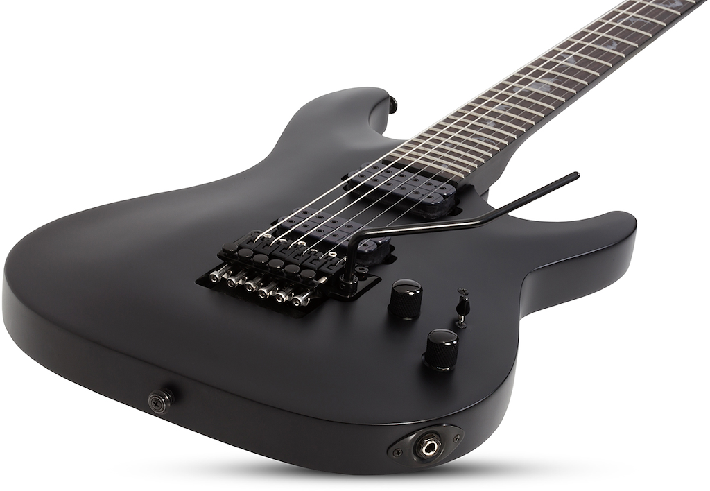 Schecter Damien-6 FR Satin Black električna gitara