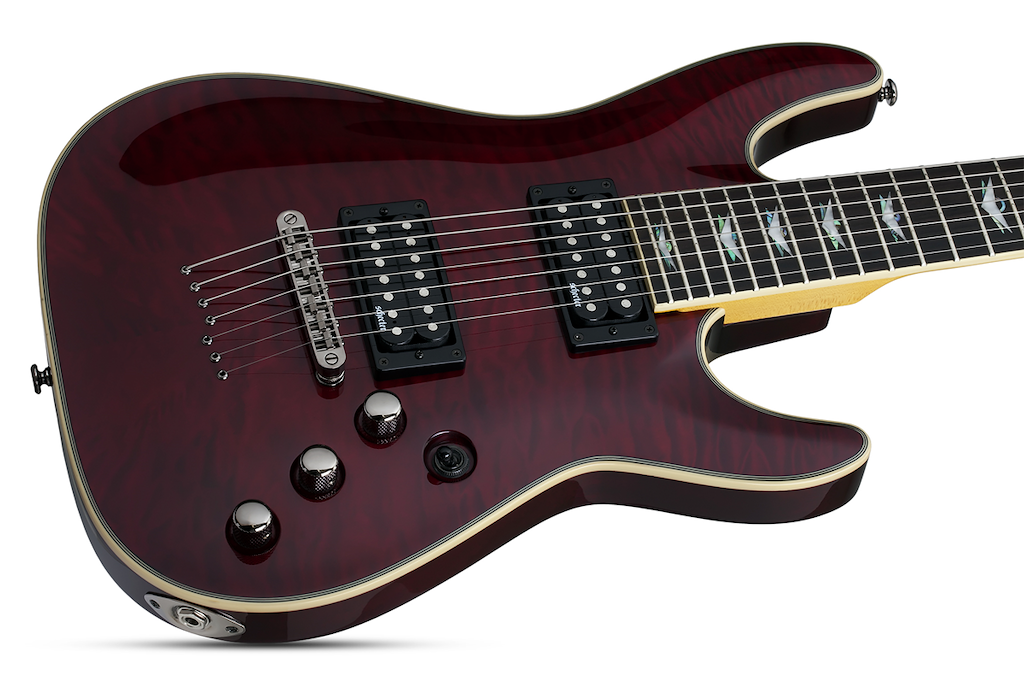 Schecter Omen Extreme-7 Black Cherry (BCH) SKU #2008