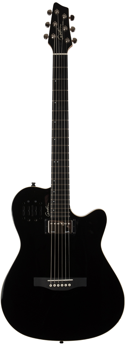 Godin A6 Ultra Black HG elektro-akustična gitara