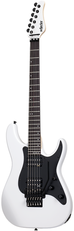 Schecter Sun Valley Super Shredder FR | Gloss White (WHT) SKU # 1282