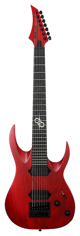 Solar Guitars A1.7 TBR Trans Blood Red Matte električna gitara