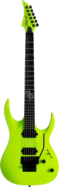 Solar Guitars A2.6FR LN Lemon Neon