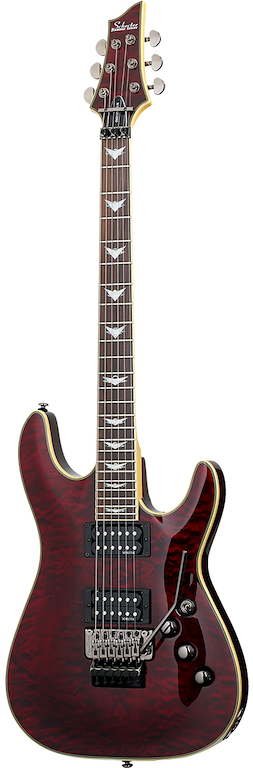 Schecter Omen Extreme-FR Black Cherry električna gitara # 2006