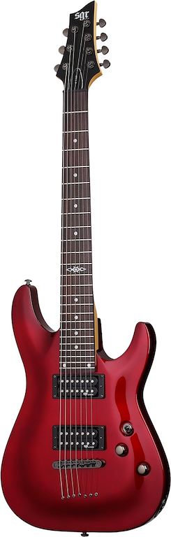 SGR by Schecter C-7 M RED - 3823