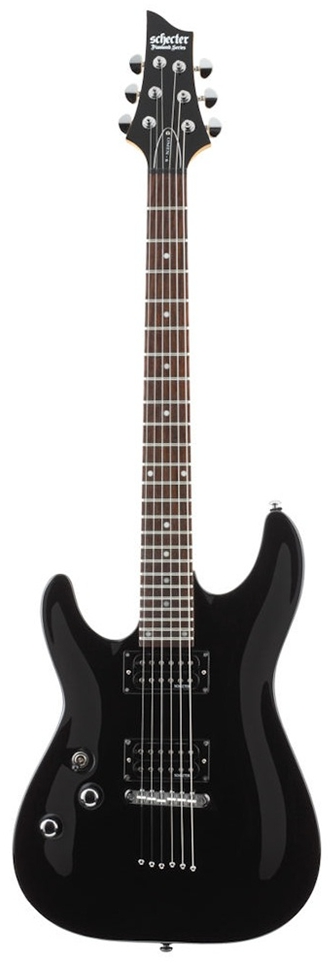 SGR by Schecter C-1 LH (Left Hand) | Gloss Black (BLK) #3805