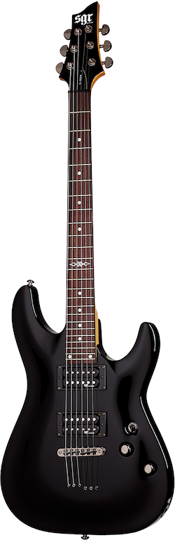 SGR by Schecter C-1 BLK - 3800